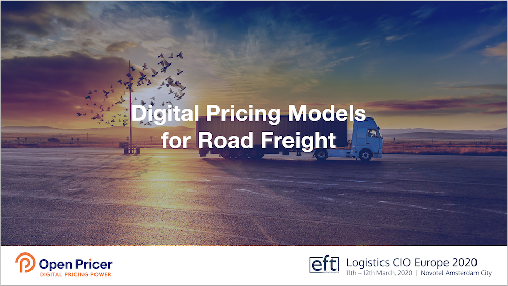 Digital Pricing Models for Road Freight - Open Pricer